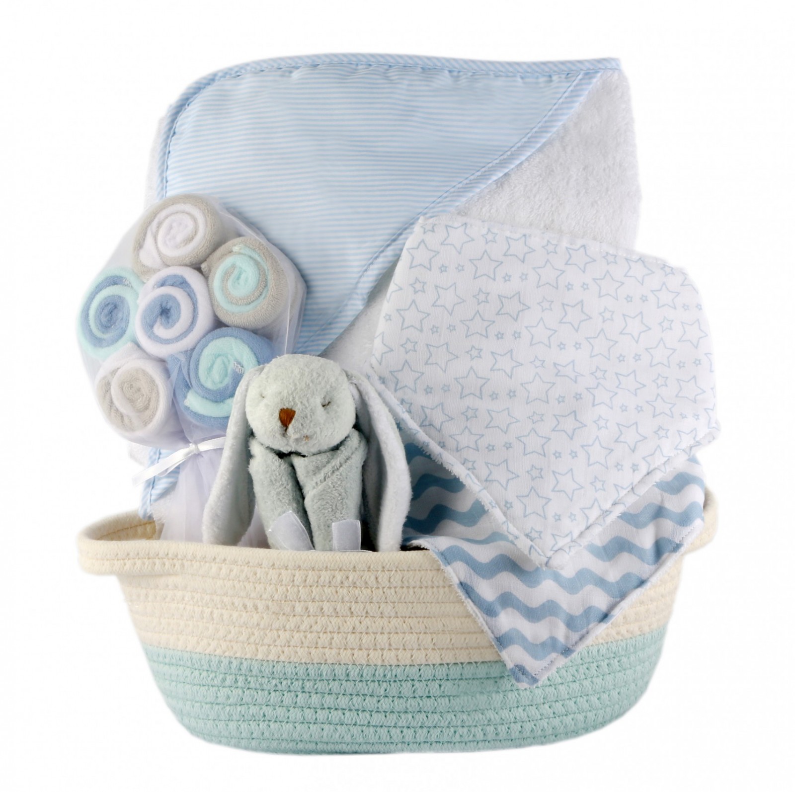 Personalized Baby Gift Set - Blazing Blue - You Name It Baby!